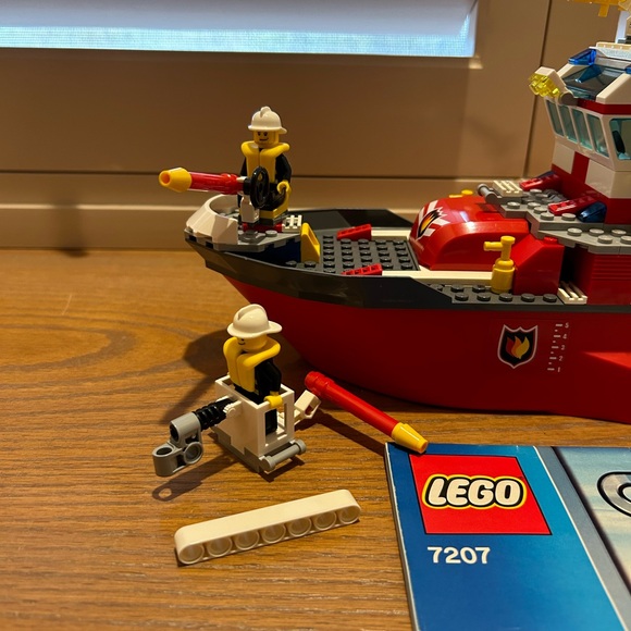 Lego | Toys | Lego 727 City Fire Boat Retired 200 | Poshmark